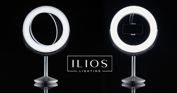 Ilios Lighting | All-in-One Ring Light and Makeup Mirrors
