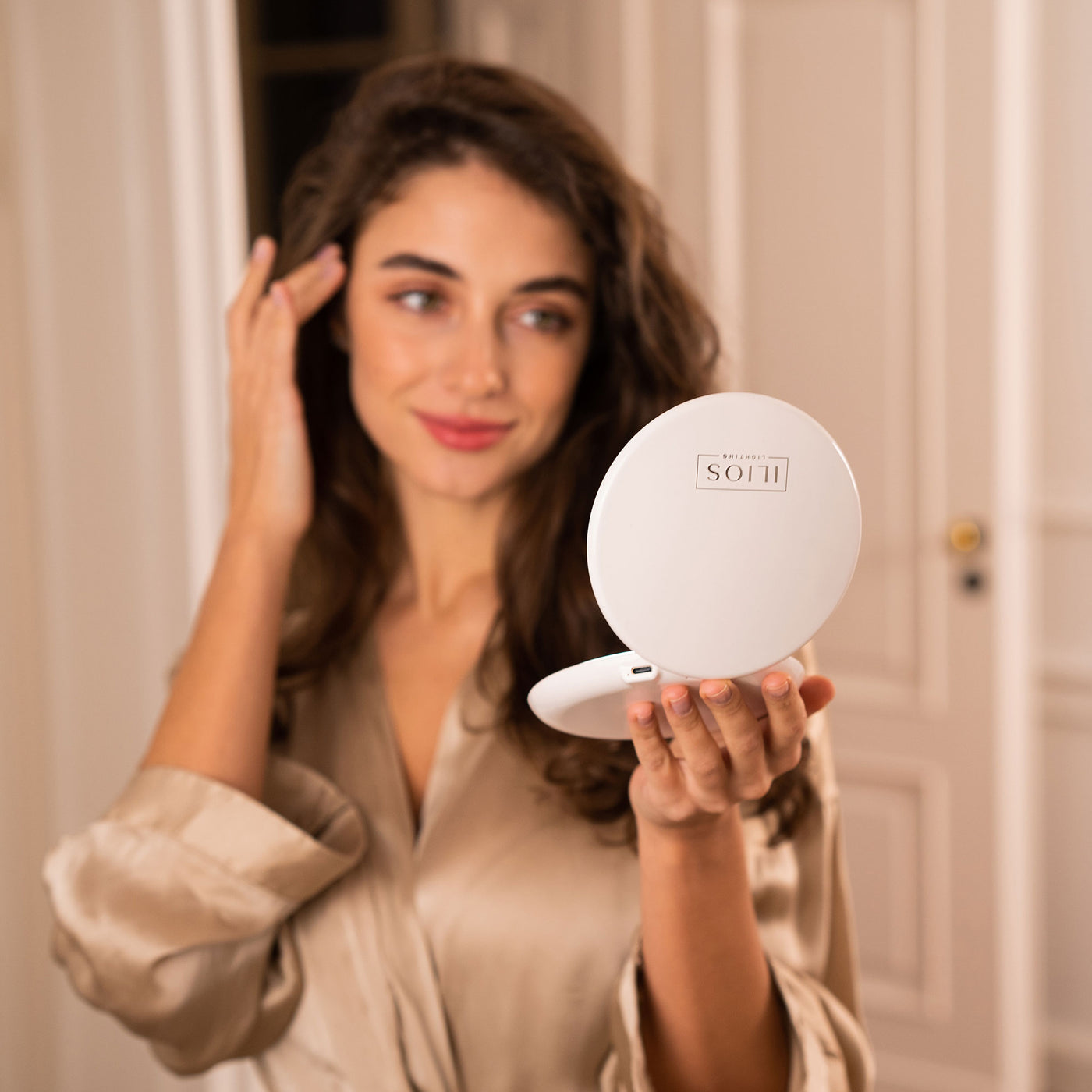 Ilios Lighting | All-in-One Ring Light and Makeup Mirrors