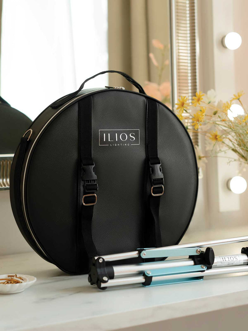 Ilios Lighting Cordless Battery LED Rechargeable Vanity Makeup Mirror